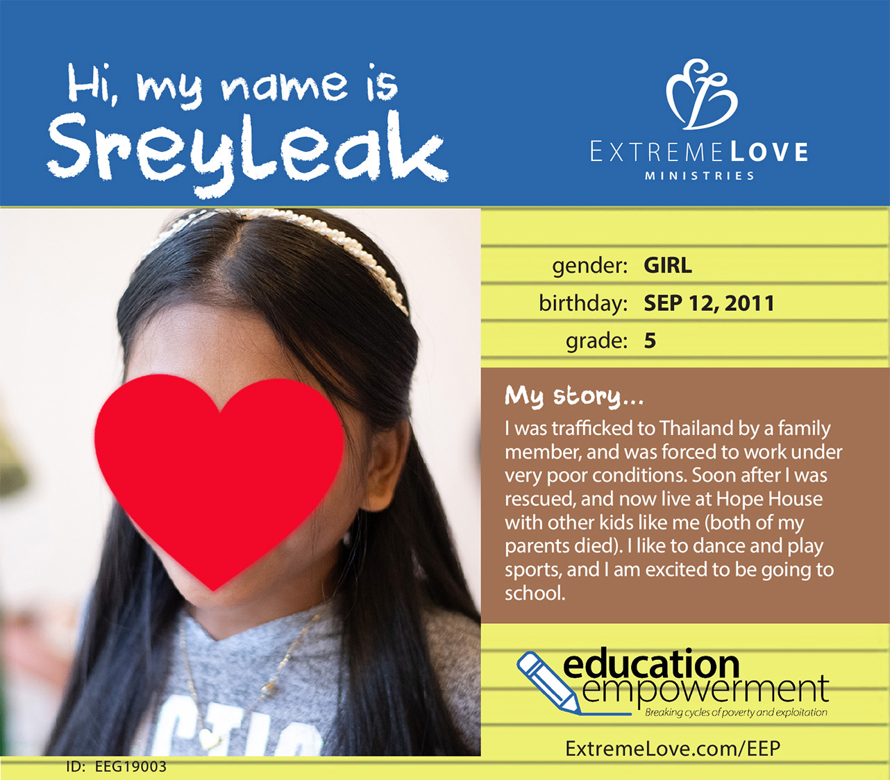 sponsor-a-child - Extreme Love Ministries